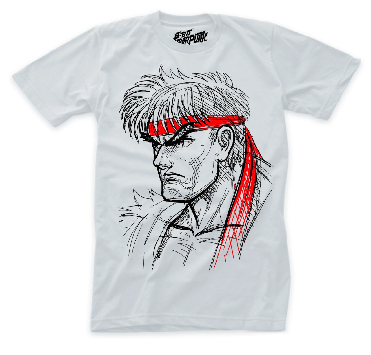 Ryu White (Male) – 8-Bit Cyberpunk